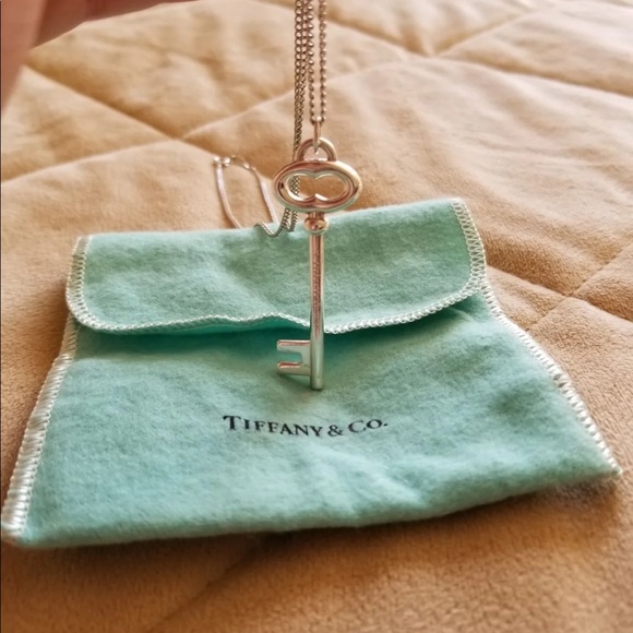 Tiffany & Co. | Jewelry | Tiffany And Co Key Pendant Necklace | Poshmark